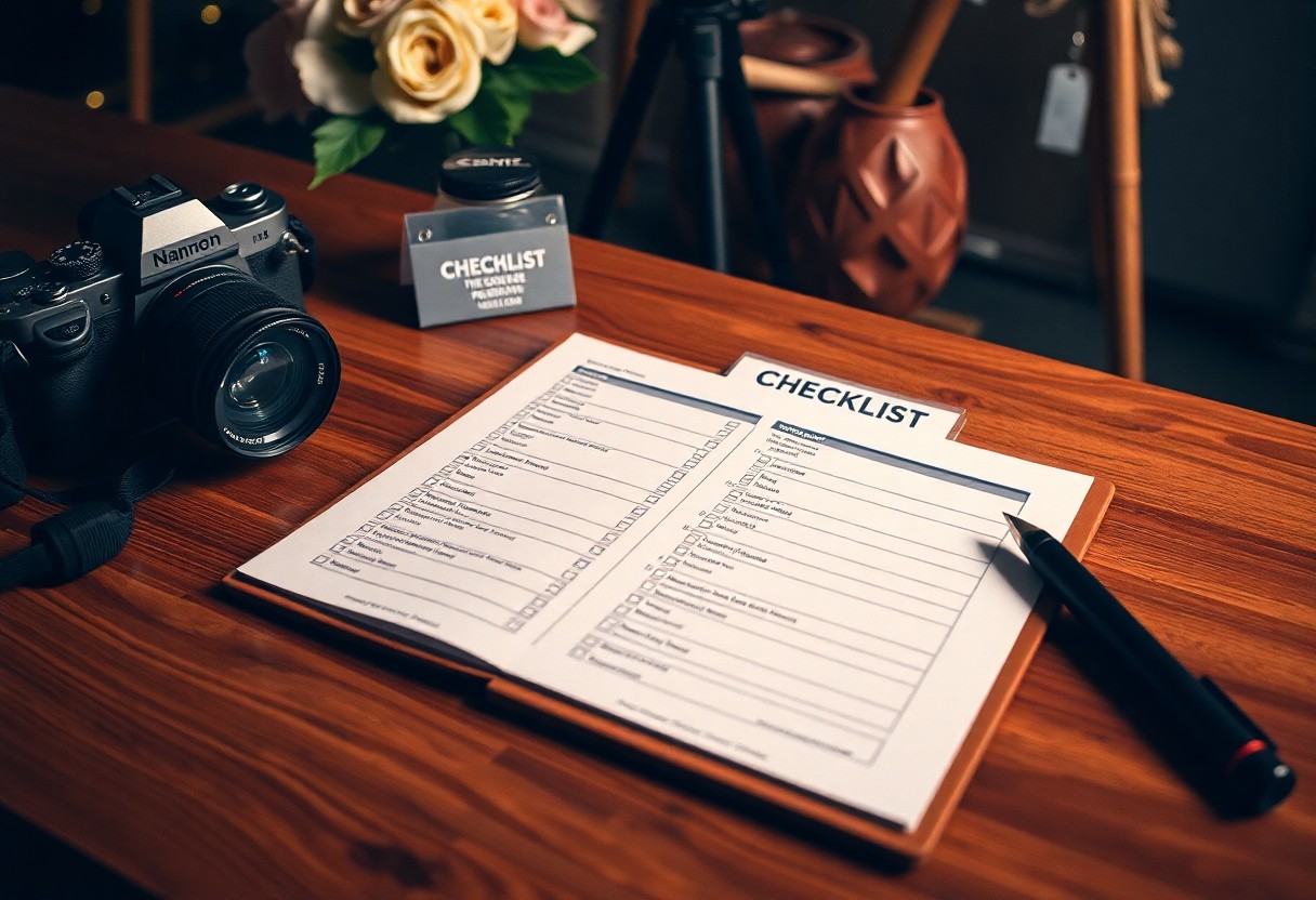 How To Prepare For Your Event - A Photographer's Checklist For The Best ...