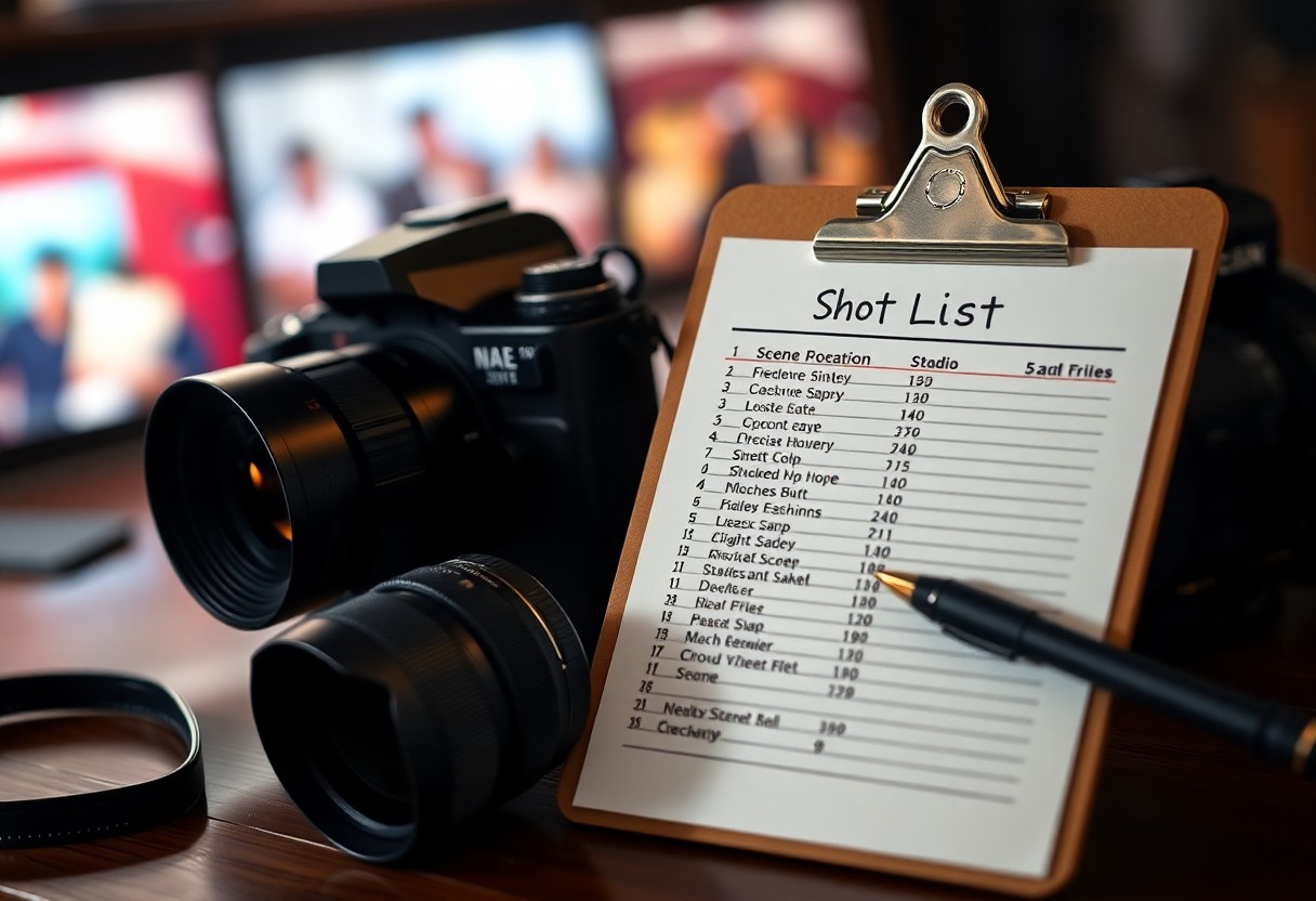 Creating A Shot List - How To Ensure You Capture Every Important Moment ...